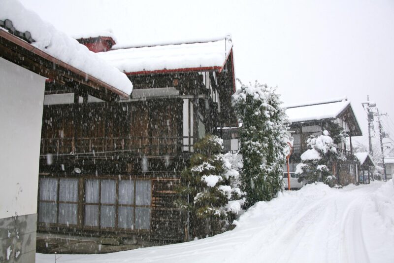 雪の赤岩 群馬の風景 | JAPAN WEB MAGAZINE 「日本の風景」 JAPAN SCENE